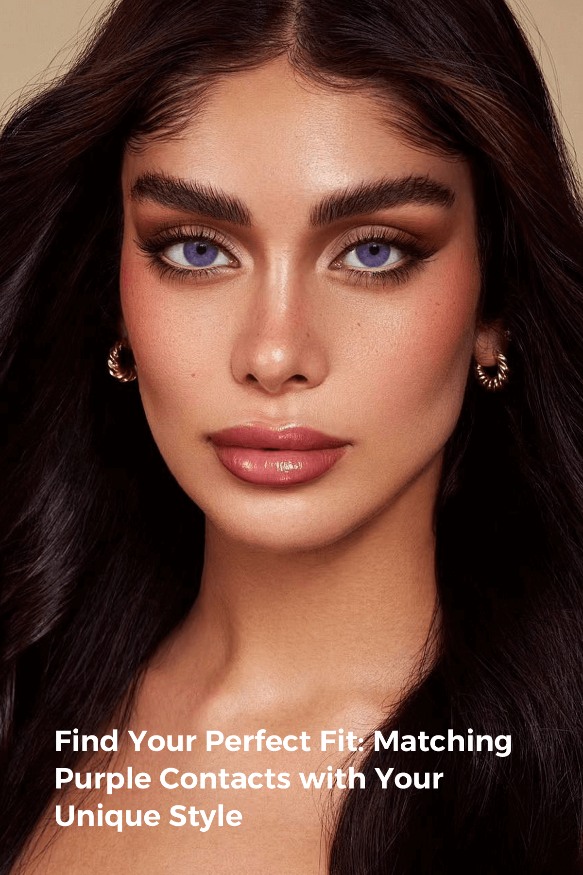 Find Your Perfect Fit: Matching Purple Contacts with Your Unique Style ...