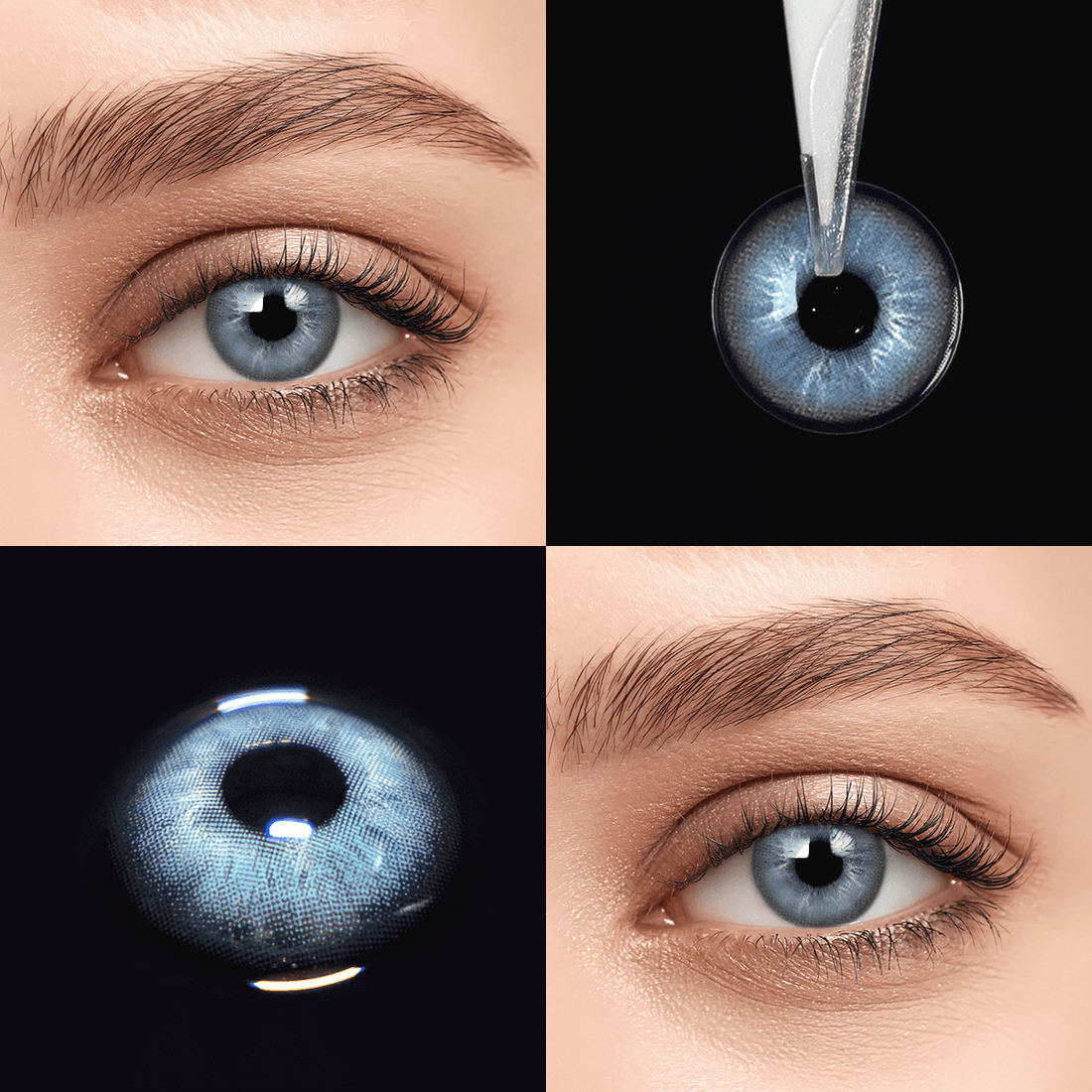 Wooeye Irish Blue Contact Lenses | 1 Year