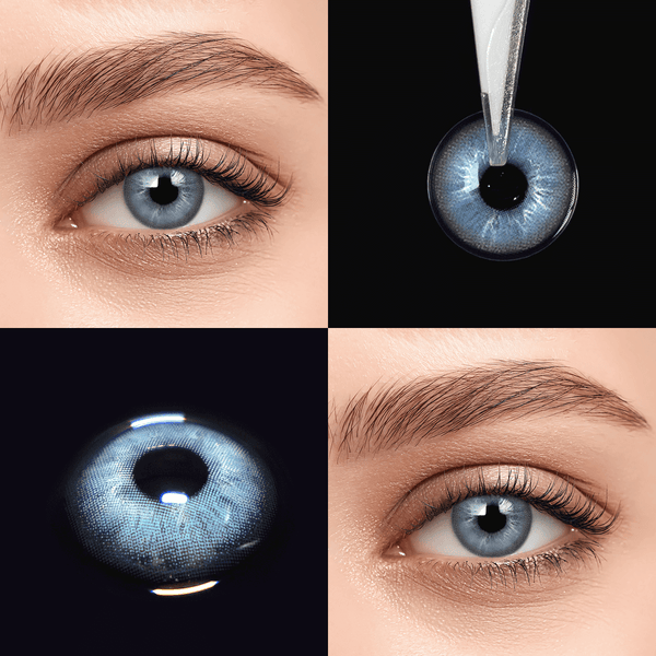 Wooeye Irish Blue Contact Lenses | 1 Year