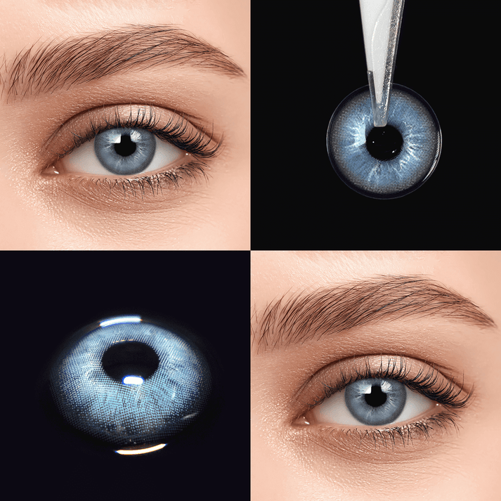 Wooeye Irish Blue Contact Lenses | 1 Year