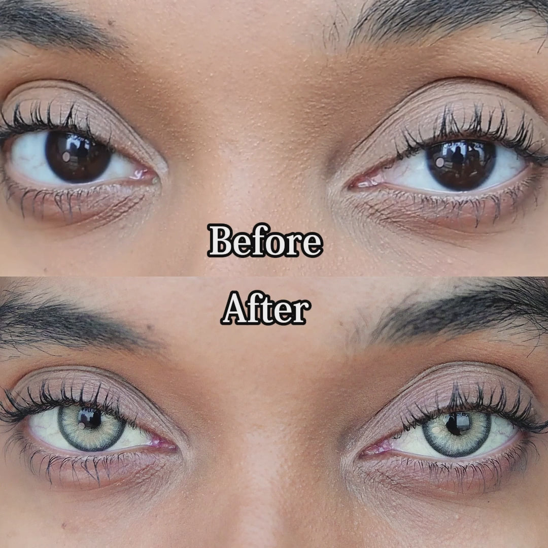Wooeye Diamond Brown II Contact Lenses | 1 Year