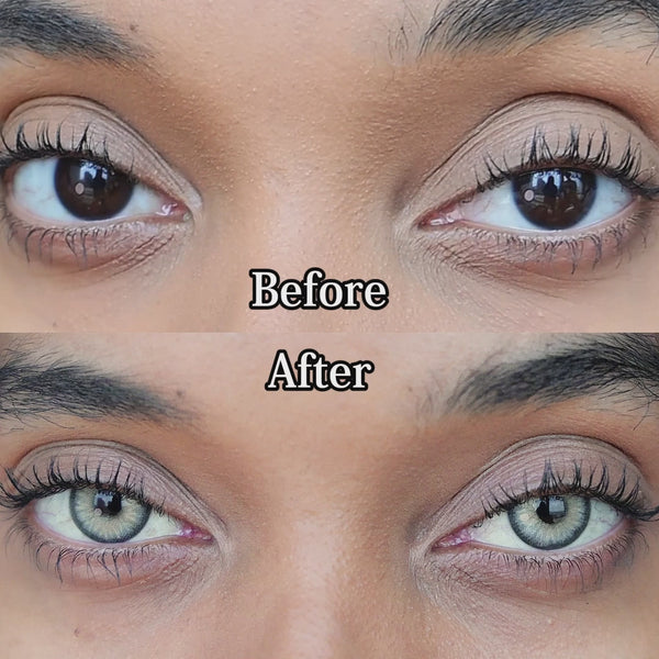 Wooeye Diamond Brown II Contact Lenses | 1 Year